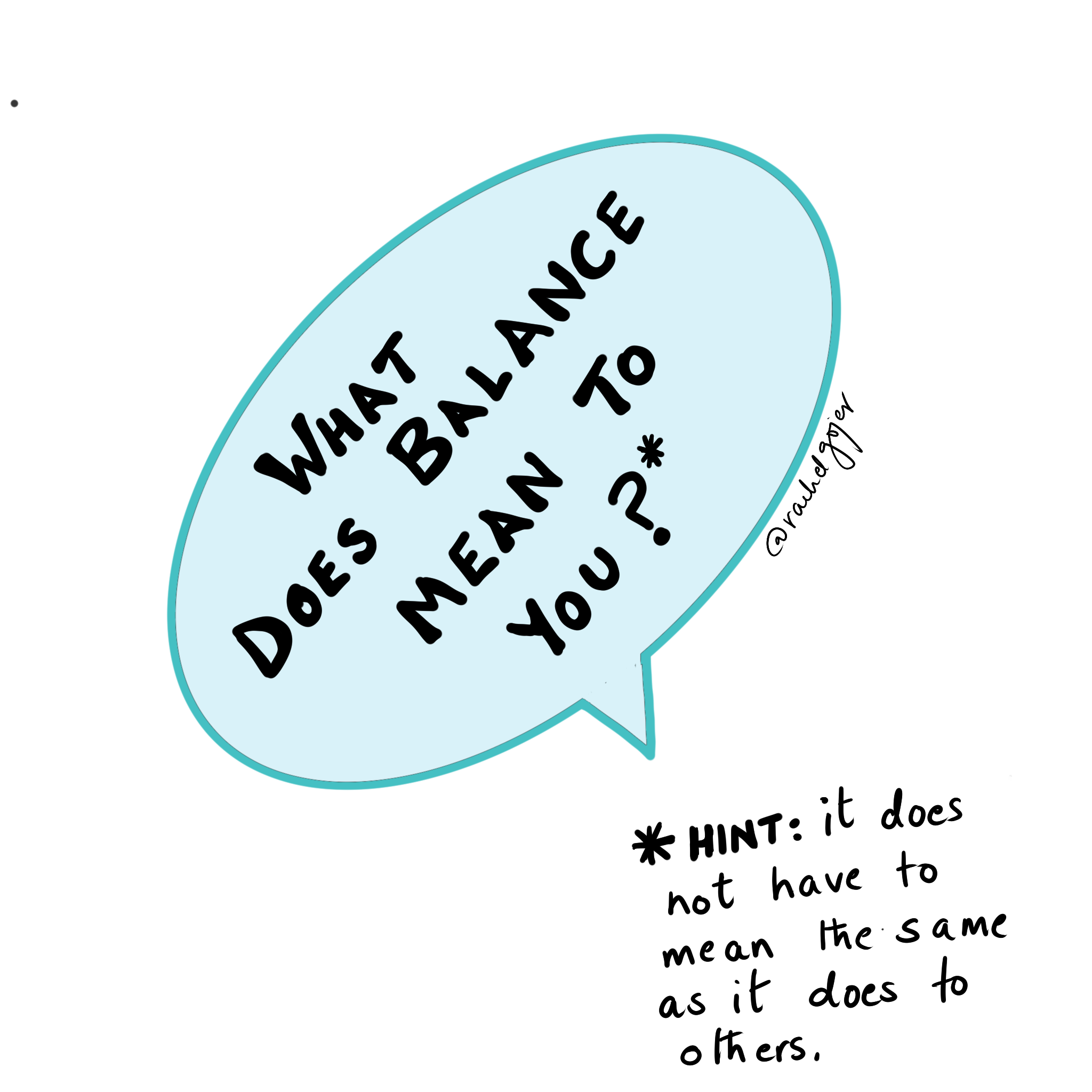 What Does Balance Mean For You What Does Balance Mean For You